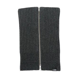 Maison Margiela unisex, Accessoires, Gris, Taille: ONE Size High Zip Collar