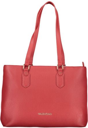 Mario Valentino Mario Valentino Rosso Polyurethan Damenhandtasche mit Rei&szlig;verschluss und F&auml;chern