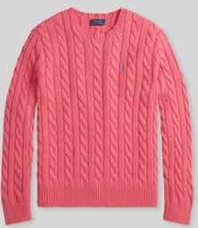 Polo Ralph Lauren Regular Fit Strickpullover aus reiner Baumwolle