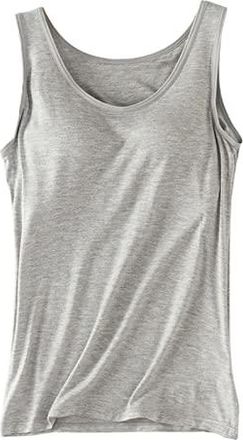 Generic Gilet sans manches grande taille pour femme 2026 soutien-gorge porte-jarretelles bonnet et bonnet grande couleur unie décontracté sport yoga chemise a