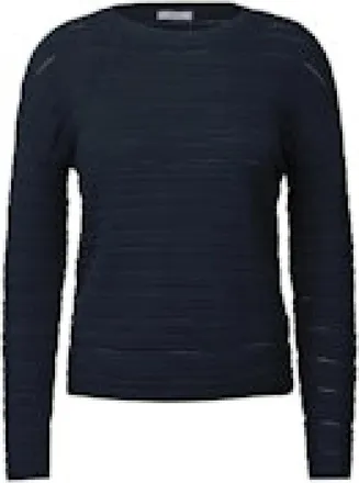 Cecil Grobstrickpullover - - Knitwear - Damen - Blau - S