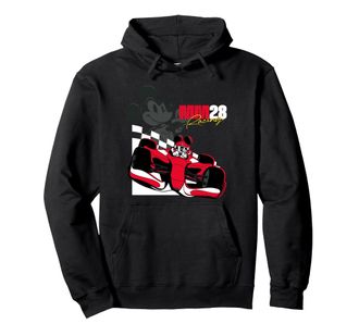 Disney Mickey Mouse Race Car Driver MM28 Racing Pullover Hoodie