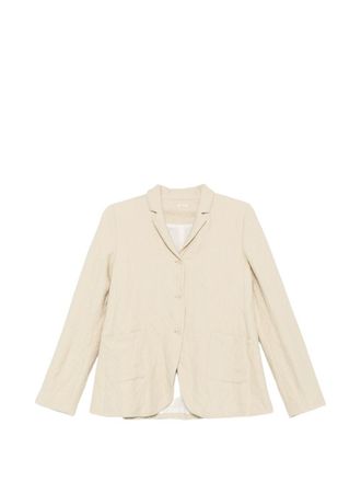 Apuntob Veste Apuntob en laine et coton m&eacute;lang&eacute;s
