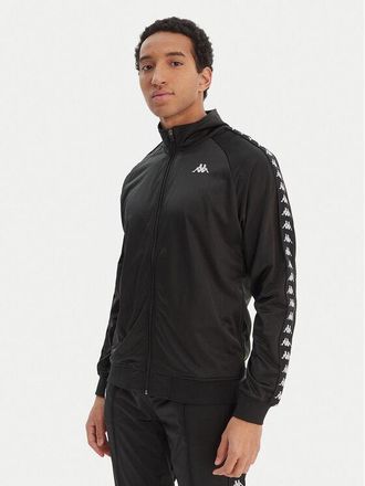 Kappa Sweatshirt Banda Anniston 301EFU0 Schwarz Slim Fit