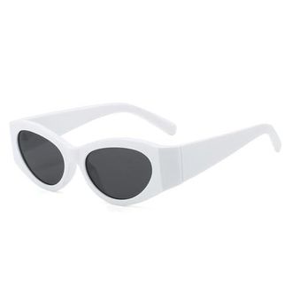 Generic Lunettes De Soleil Dextérieur À Petite Monture For Hommes Et Femmes, For Les Vacances, La Conduite, Le Sport(White)
