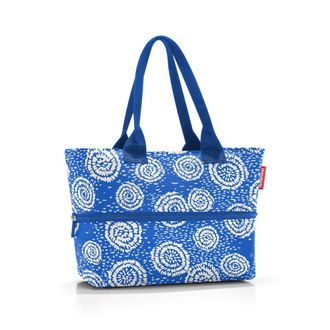 Reisenthel shopper e1 RJ Umh&auml;ngetasche Henkeltasche Strandtasche Tasche, batik strong blue (4070)