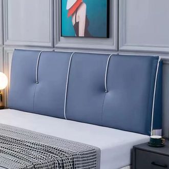 Generic Blau,Straps 71/Cal King,Rechteckiges Kopfteilkissen Gro&szlig;e Lendenwirbels&auml;ule Nackenst&uuml;tze R&uuml;ckenlehne Gepolstert Schlafsaal Tagesbettkissen Abnehmbare 