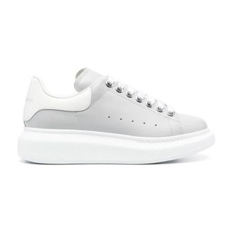Alexander McQueen Graue Logo Sneakers Oversized Stil - - Shoes - Damen - Grau - 35 1/2 EU