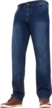 Enzo Jeans Herren geradem Bein Jeans, blau, Bundweite: 97 cm, beinlänge: 81 cm (38 W / 32 L)