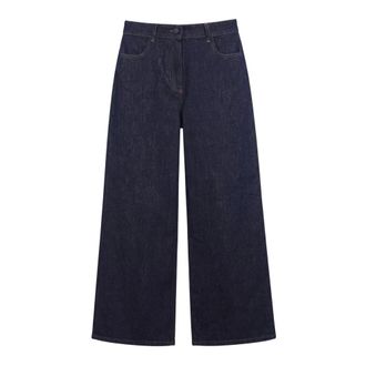 Ni&ugrave; Wide Jeans - - Jeans - Damen - Blau - XS
