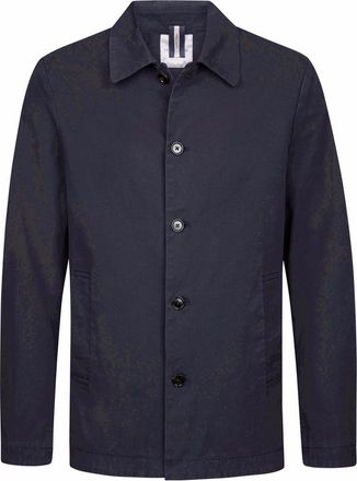 Profuomo Overshirt aus einem leichten Baumwoll-Canvas in