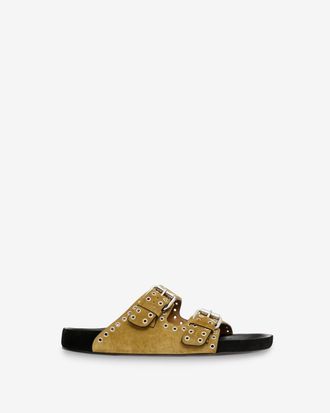 Isabel Marant Sandales Lennyo - Femme - Taupe - Taille39 - Isabel Marant
