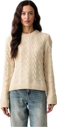 Barbour Pull en maille Joan - Femme - Pulls - Beige - Taille: 44 FR