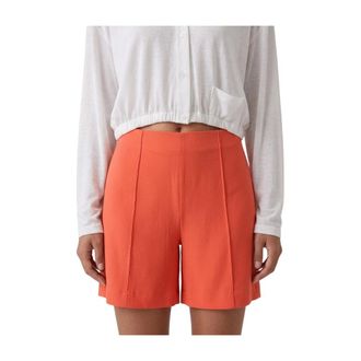 Roberto Collina Damen, Shorts, Orange, SGr&ouml;&szlig;e