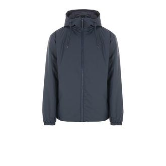 Rains Schlichter Regenmantel - Blau