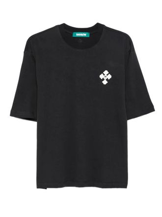 Barrow t-shirt Knox en coton à ornement en croix - Noir