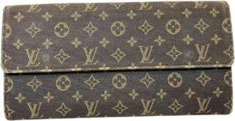 Louis Vuitton Porte-monnaie Pre-owned - Femme - Pre-owned - Brun - Taille: ONE Size
