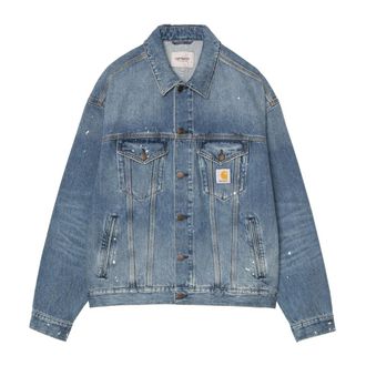 Carhartt Work in Progress Homme, Vestes, Bleu, Taille: XL Veste en jean