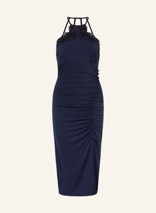 Lipsy Kleid Artwork Mit Pailletten blau