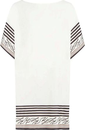 Karl Lagerfeld Femme, Maillots de bain, Multicolore, Taille: ONE Size Autograph Sheer Kaftan