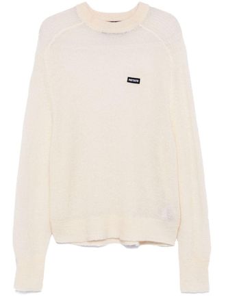 Rotate pull à patch logo - Blanc