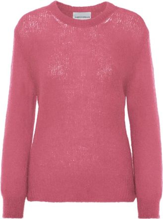 Americandreams Americandreams, Femme, Pulls, Rose, Taille: 38 FR Ulla O Neck Knit Pullover