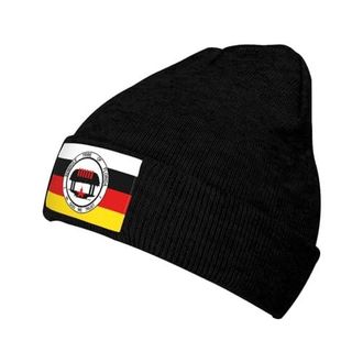 Generic Bonnet Tricoté Drapeau De La Tribu Séminole De Floride Unisexe Bonnet Chapeau Tricot Universelle Chapeau Tricoté pour Cyclisme Adultes Sports