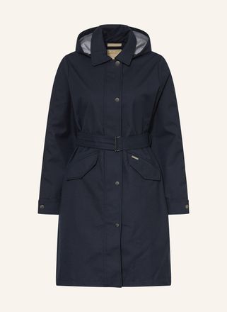 Woolrich Woolrich Mantel Mit Abnehmbarer Kapuze blau