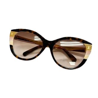 Louis Vuitton Pre-owned Petite Spencer Sonnenbrille - - Pre-owned - Damen - Braun - ONE SIZE