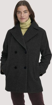 Hessnatur Outdoorjacke Caban Relaxed aus reiner Schurwolle (1-St)