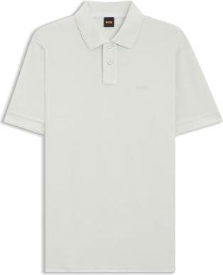 BOSS Hommes Prime Polo en piqu&eacute; de Coton avec Logo imprim&eacute;