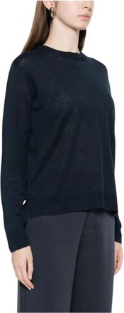 Max Mara Femme, Pulls, Bleu, Taille: 40 FR Pull ras du cou