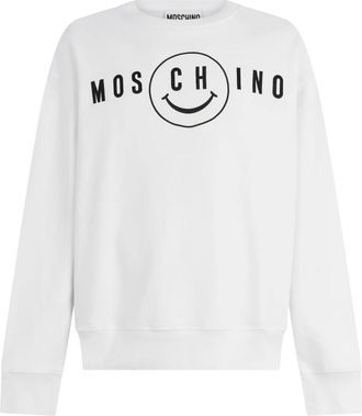 Moschino Herren, Sweatshirts & Hoodies, Wei&szlig;, XLGr&ouml;&szlig;e