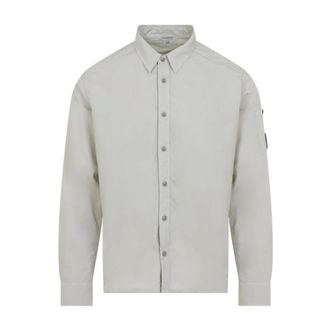 C.P. Company C.p. Company, Homme, Chemises, Gris, Taille: M Chemise Contemporaine en Coton