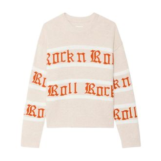 Zadig&Voltaire Femme, Pulls, Rose, Taille: 40 FR Markuz Sweater