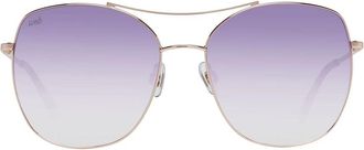 Web Eyewear Femme, Accessoires, Jaune, Taille: ONE Size We0245-5833Z Lunettes de soleil