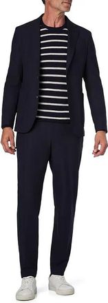 HUGO BOSS Herren Anzug blau Slim Fit