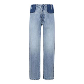 Maison Margiela Homme, Jeans, Bleu, Taille: W29 Jean Droit