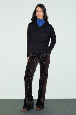 Gerard Darel Polo en laine m&eacute;rinos - REBECA - Marron