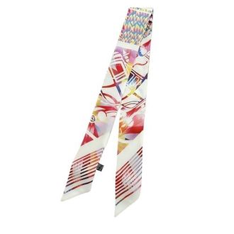 Generico &Eacute;charpe cor&eacute;enne en soie avec cha&icirc;ne, ruban d&eacute;coratif pour sacs et emballages, Color5, 90x5cm