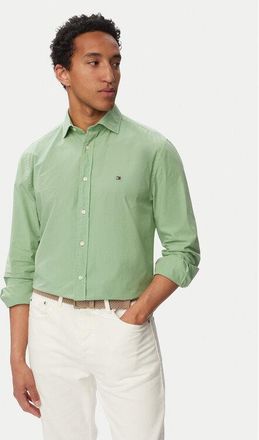Tommy Hilfiger Hemd Gmd MW0MW43298 Hellgr&uuml;n Regular Fit