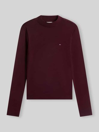 Tommy Hilfiger Slim Fit Langarmshirt aus reiner Baumwolle