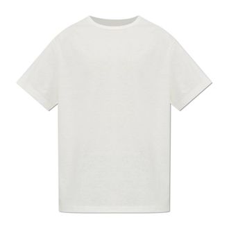 Yohji Yamamoto Rundhals-T-Shirt - - Tops - Herren - Wei&szlig; - L