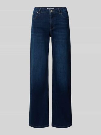 Review Wide-Leg-Jeans mit mittelhohem Bund