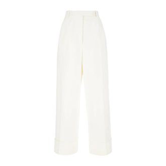 Thom Browne Weite Hosen - - Trousers - Damen - Wei&szlig; - L