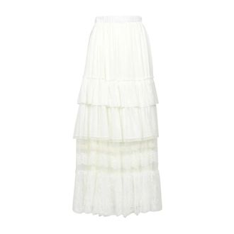 Aniye By Femme, Jupes, Blanc, Taille: 40 FR Maxi Skirts