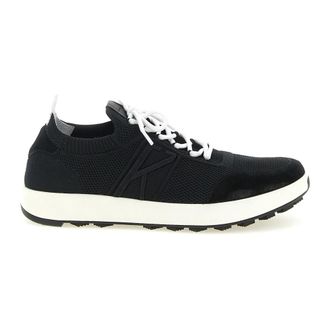 Kiton Technische Baumwoll-Sneakers - - Shoes - Herren - Schwarzk - 43 EU
