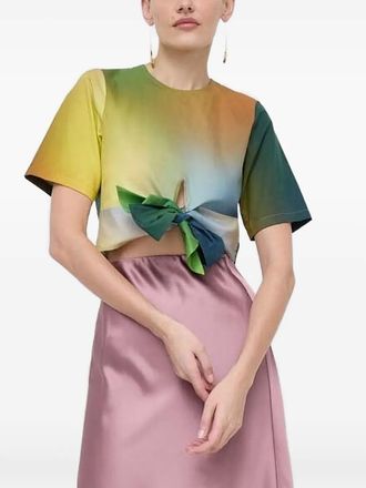 Silvian Heach débardeur à fermeture nouée - Jaune