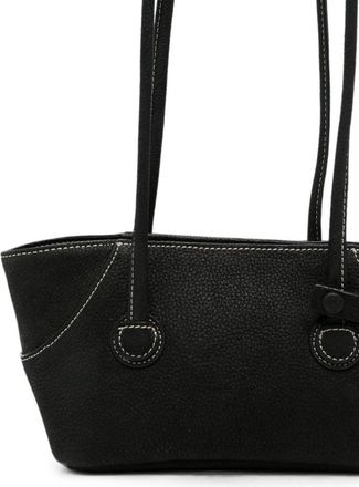 Margesherwood Calf Leather Shoulder Bag - Black