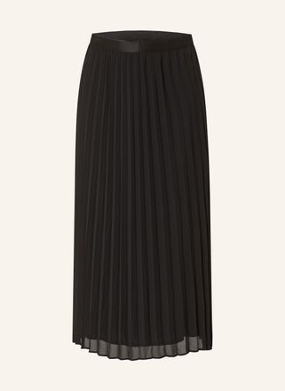 s.Oliver Black Label S.Oliver Black Label Plisseerock schwarz